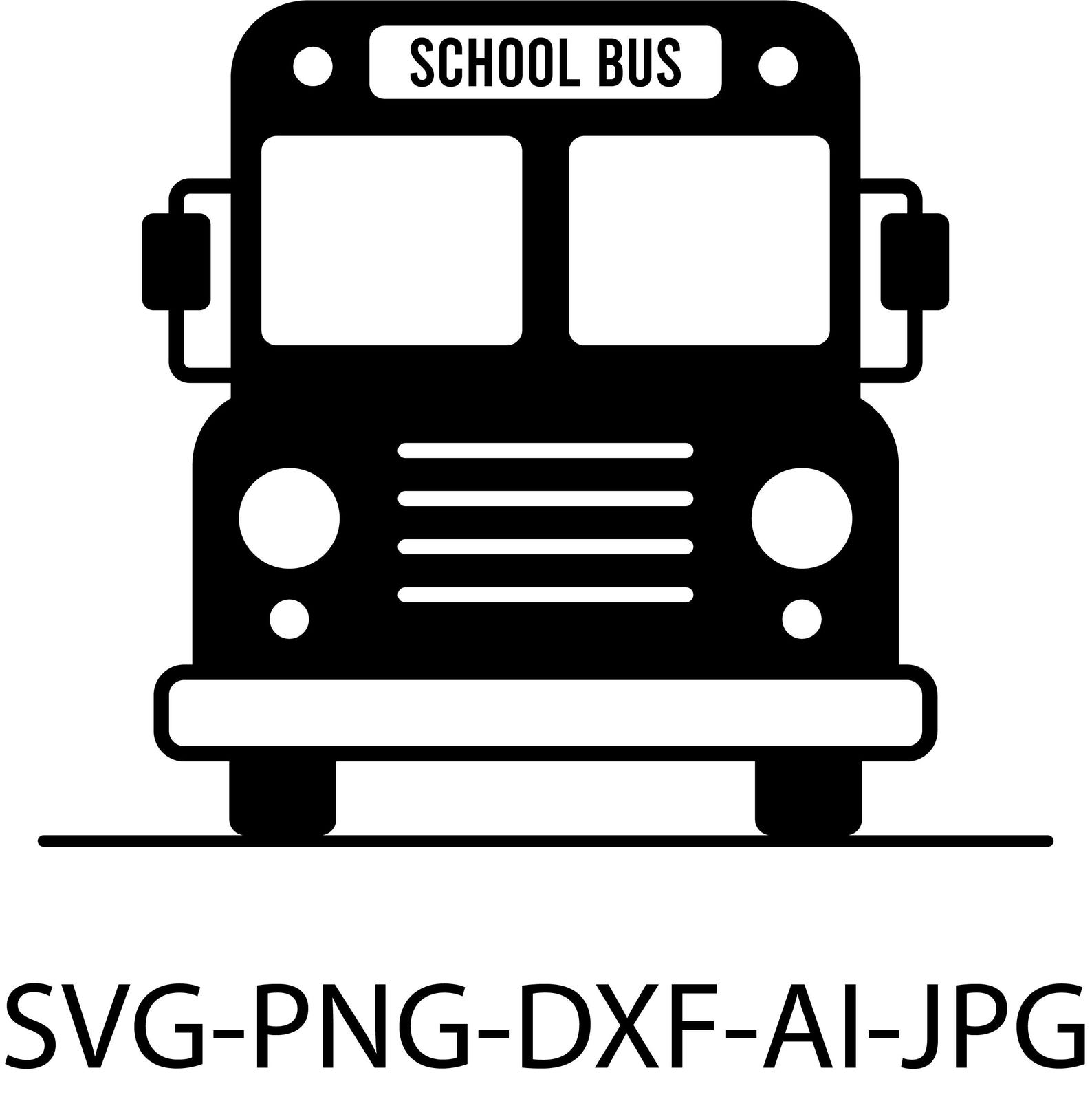 School Bus Svg Bundle, Bus Svg Files, Back to School Svg, Bus Svg ...