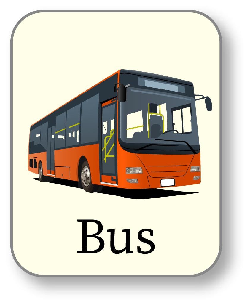 VEHICLES BUNDLE Flash Cards, Learning Transportation Flashcards for ...