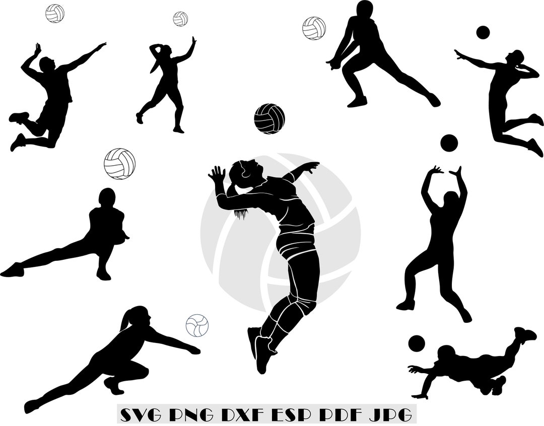 Volleyball Svg, Volleyball Svg Bundle, Volleyball Png, Volleyball ...