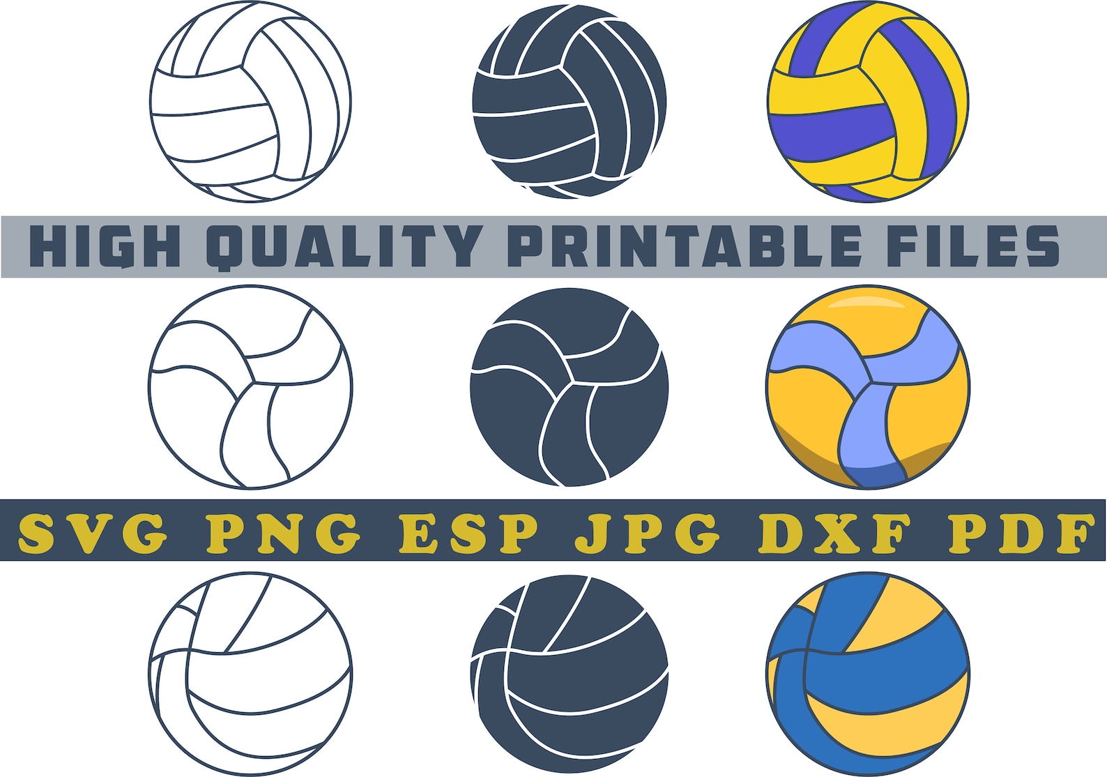 Volleyball Svg Volleyball Svg Bundle Volleyball Png - Etsy