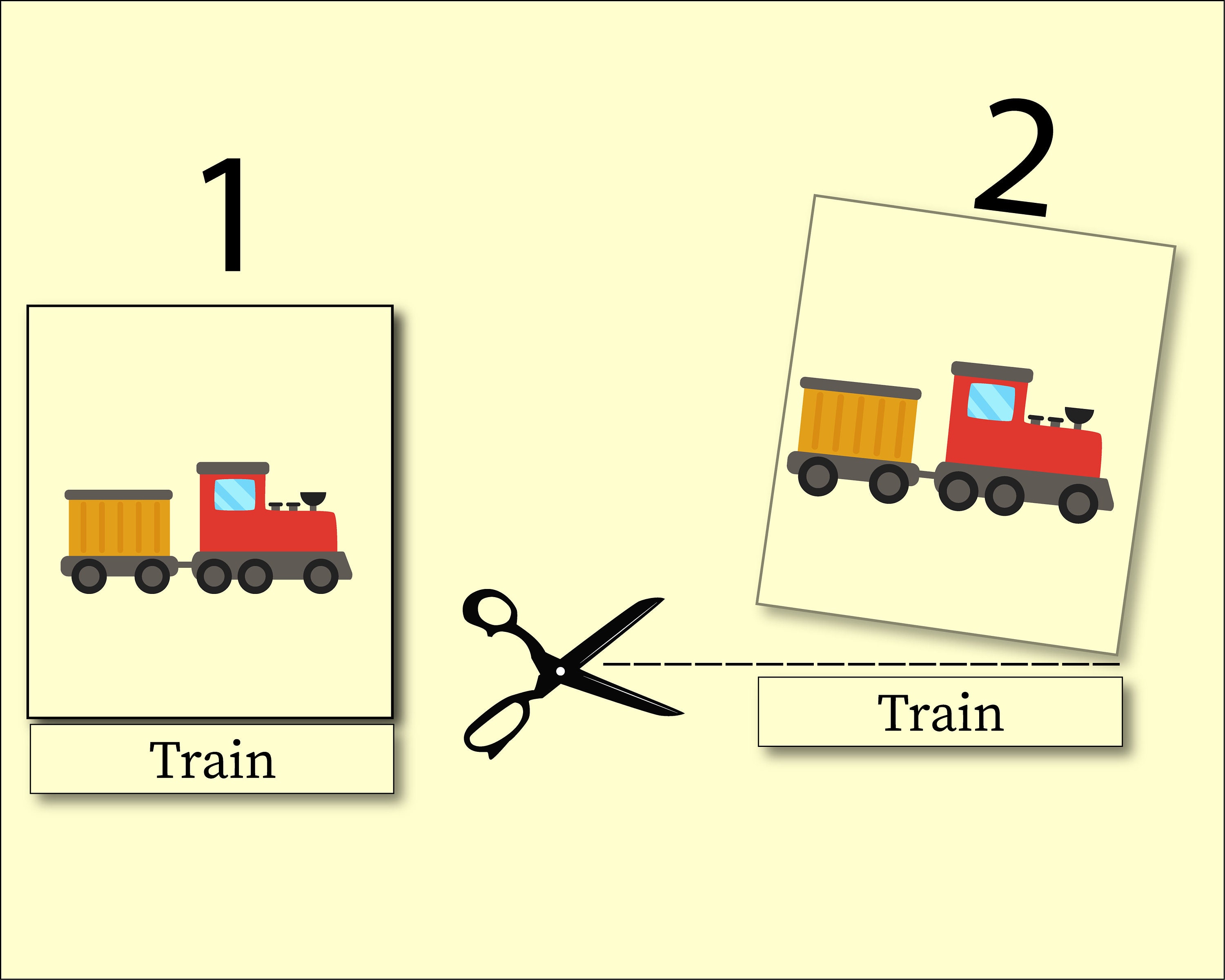 VEHICLES BUNDLE Flash Cards, Learning Transportation Flashcards for ...