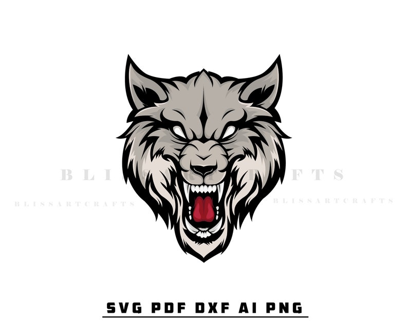 Wolf SVG File Cut File for Cricut Printable Png SVG - Etsy