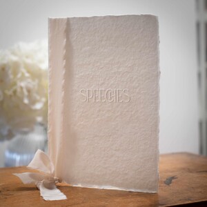 Wedding 'speeches' Book | Embossed | Hand Made, Natural Paper - Etsy UK