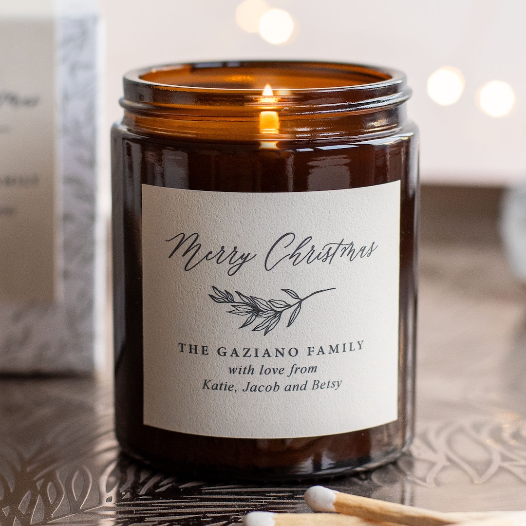 Personalised Christmas Candle | Thoughtful, Unique, Personalised ...