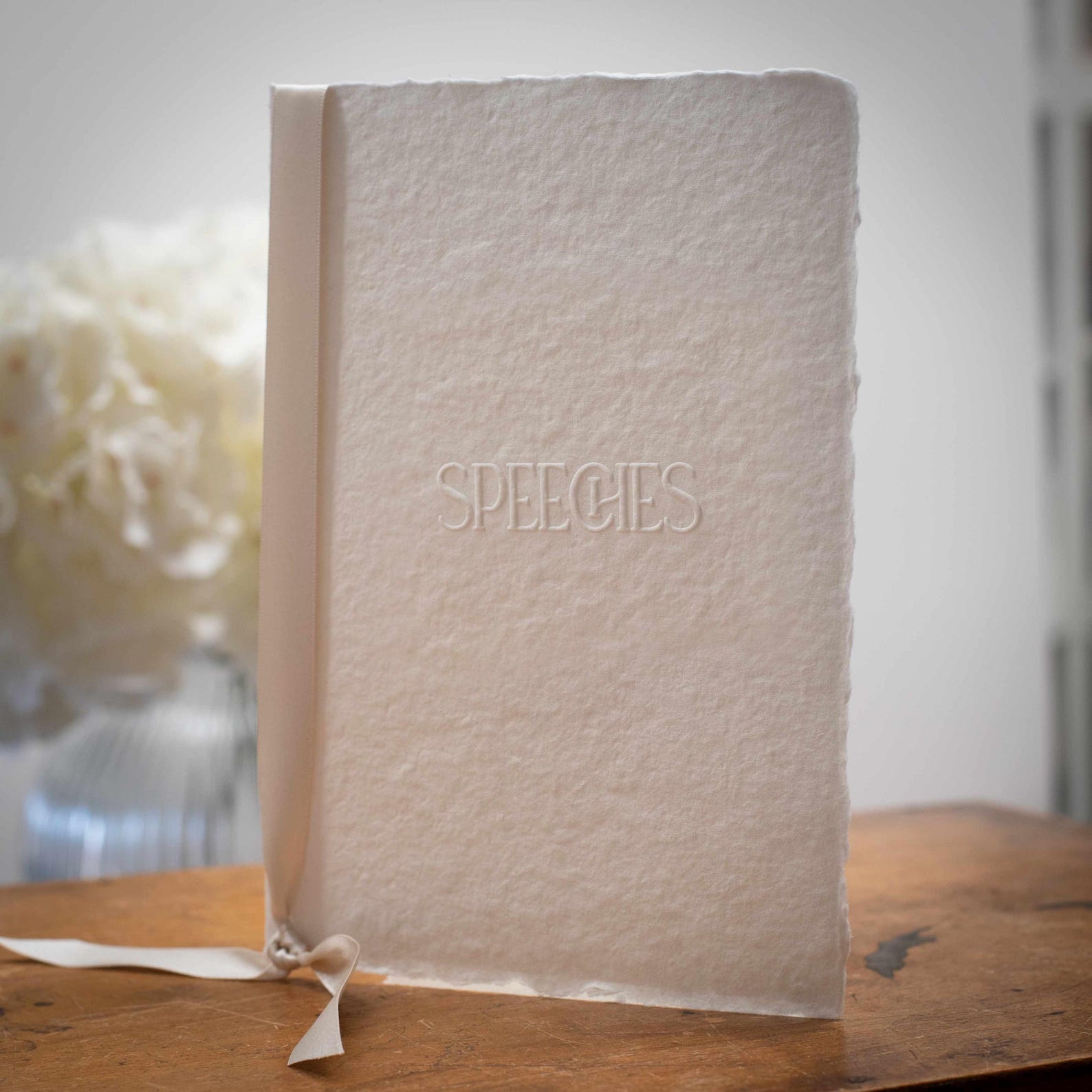 Wedding 'speeches' Book | Embossed | Hand Made, Natural Paper - Etsy UK