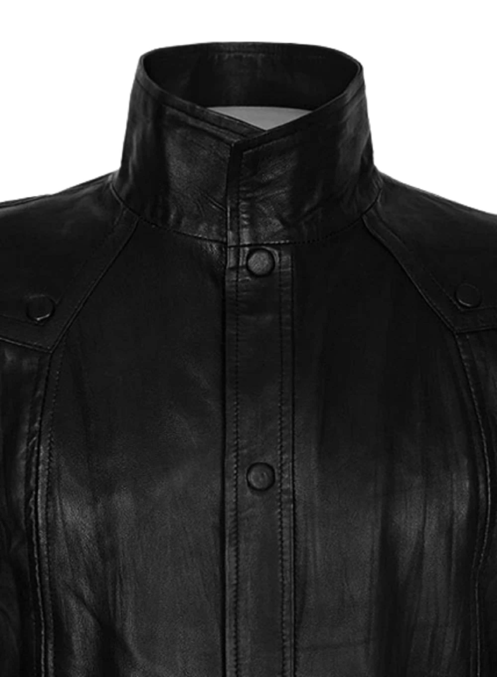 Men's Handmade Neo Matrix Long Leather Trench Coat/ Black Leather ...