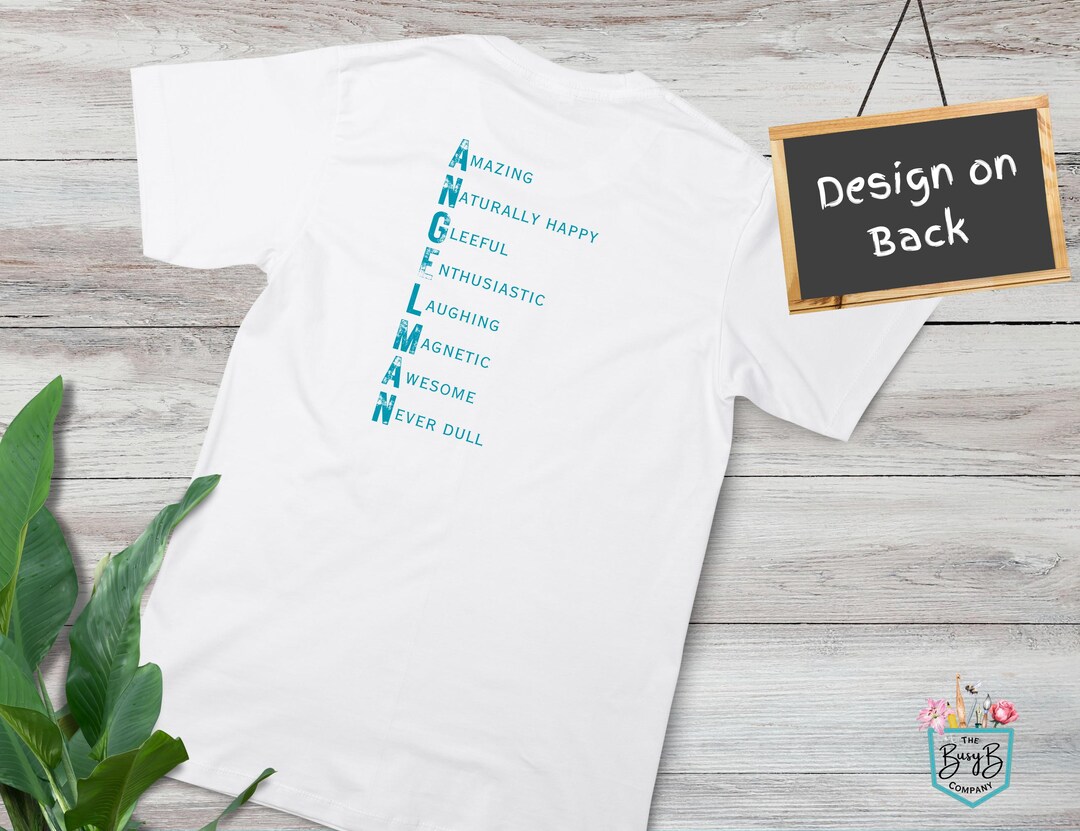 Adult Angelman Syndrome Positive Acronym Tee, Awareness Tshirt, Unisex ...