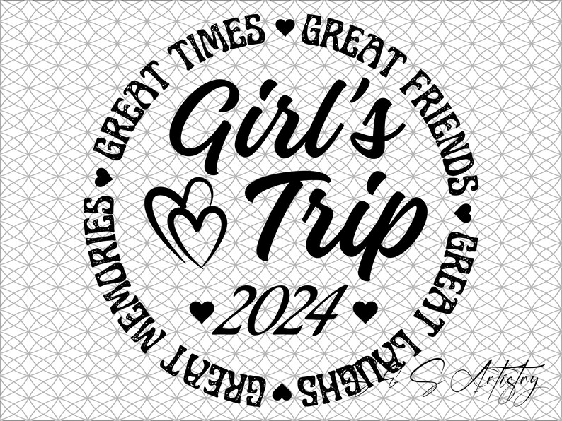 Girl's Trip 2024 Png, Girl's Weekend 2024 Png, Great Times, Great ...