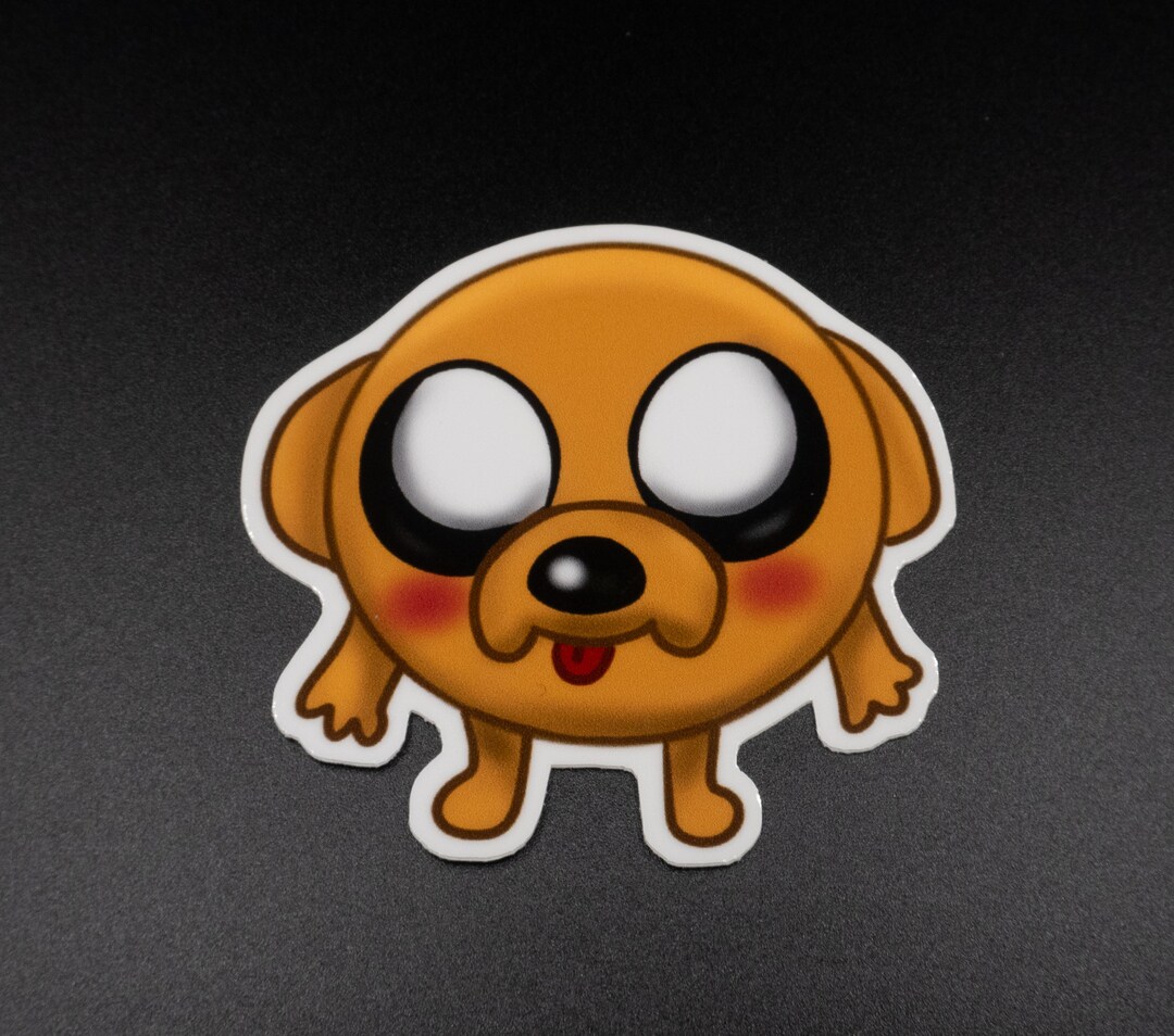 Jake Adventure Time Sticker - Etsy