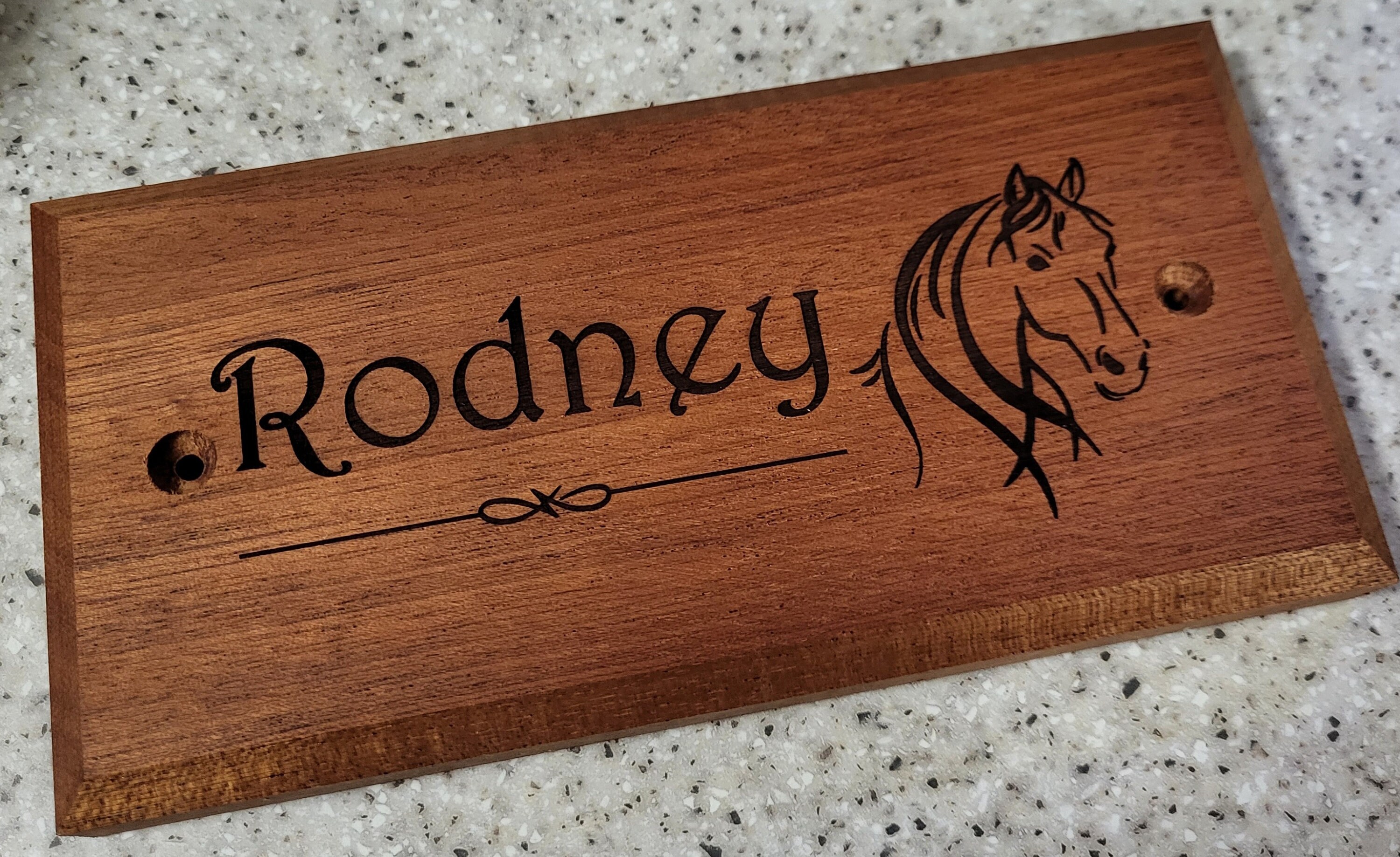 Horse Stable Sign, Personalised , Horse Name Sign, , Horse Name Plate ...