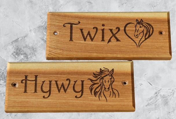 Horse Stable Sign, Personalised , Horse Name Sign, , Horse Name Plate ...