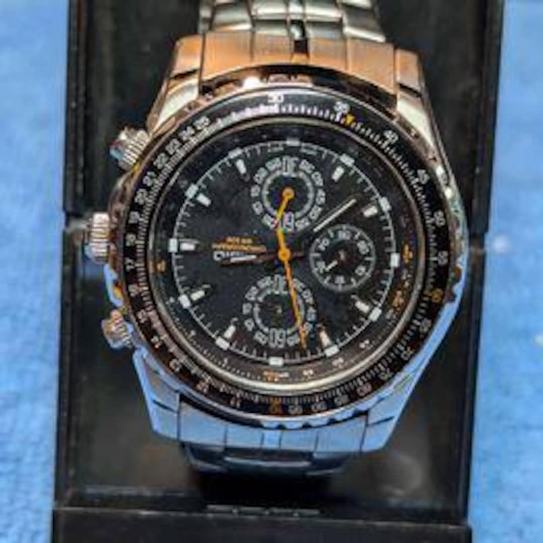 Men's Casio Chronograph Watch 4755 MTP-4500 WORKS EXCELLENT - Etsy