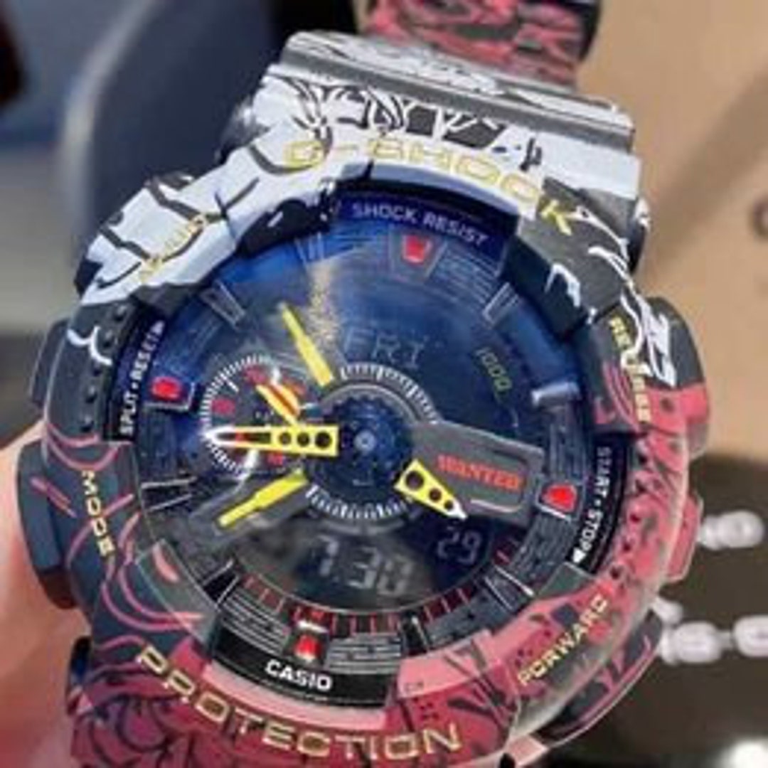 Hot Selling Casio One Piece G-SHOCK X One Piece GA-110JOP - Etsy
