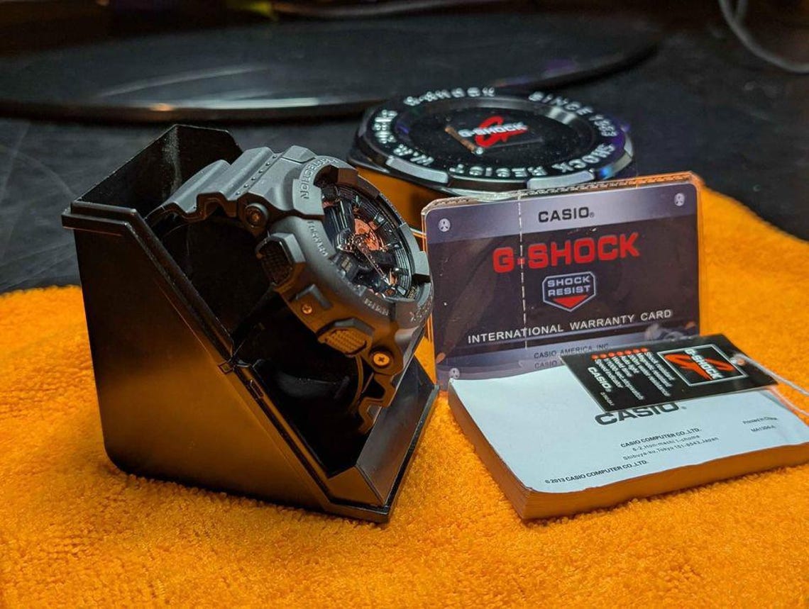 Casio G-shock GA-110-RC G-SHOCK Classic Schwarz Gold - Etsy