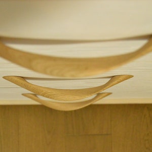 Handcrafted Twisted Oak Cabinet Handles - Modern Farmhouse Drawer Pulls ...