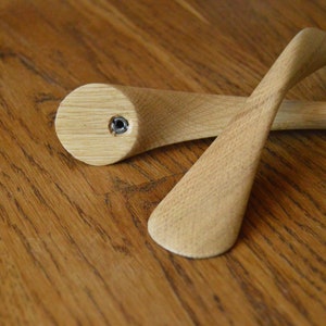 Handcrafted Twisted Oak Cabinet Handles - Modern Farmhouse Drawer Pulls ...