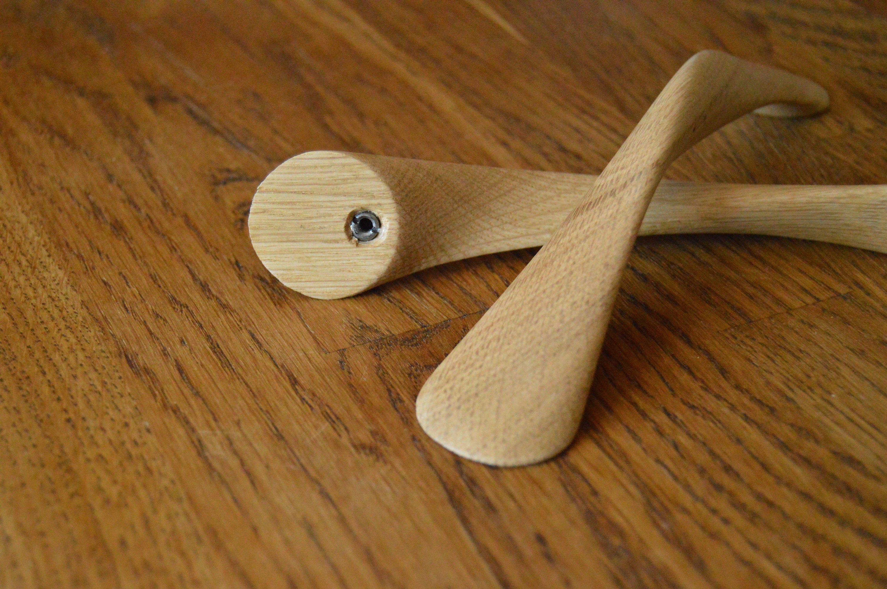 Handcrafted Twisted Oak Cabinet Handles - Modern Farmhouse Drawer Pulls ...