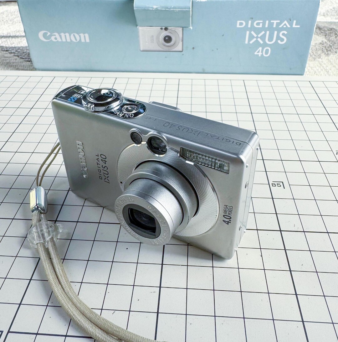 Canon Ixus 40 (2004) With Box! / Vintage Digicam Y2k / Fast Shipping ...
