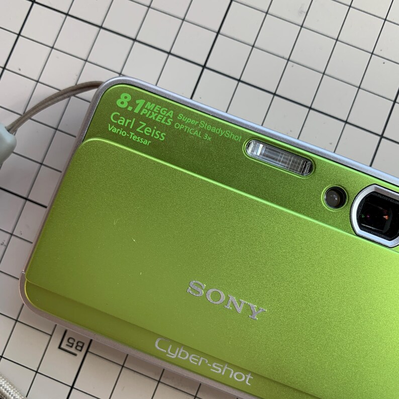 Sony Cyber-shot DSC-T2 Green (2008) Y2k CCD Digicam / Open Box! - Etsy