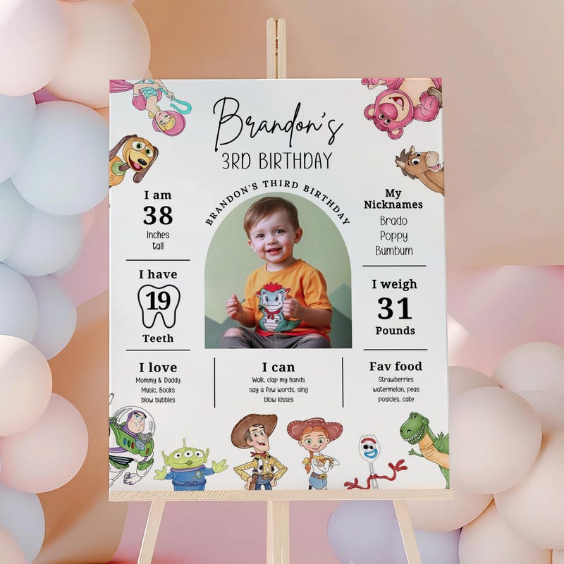 Toy Story 1 Backdrop - Etsy