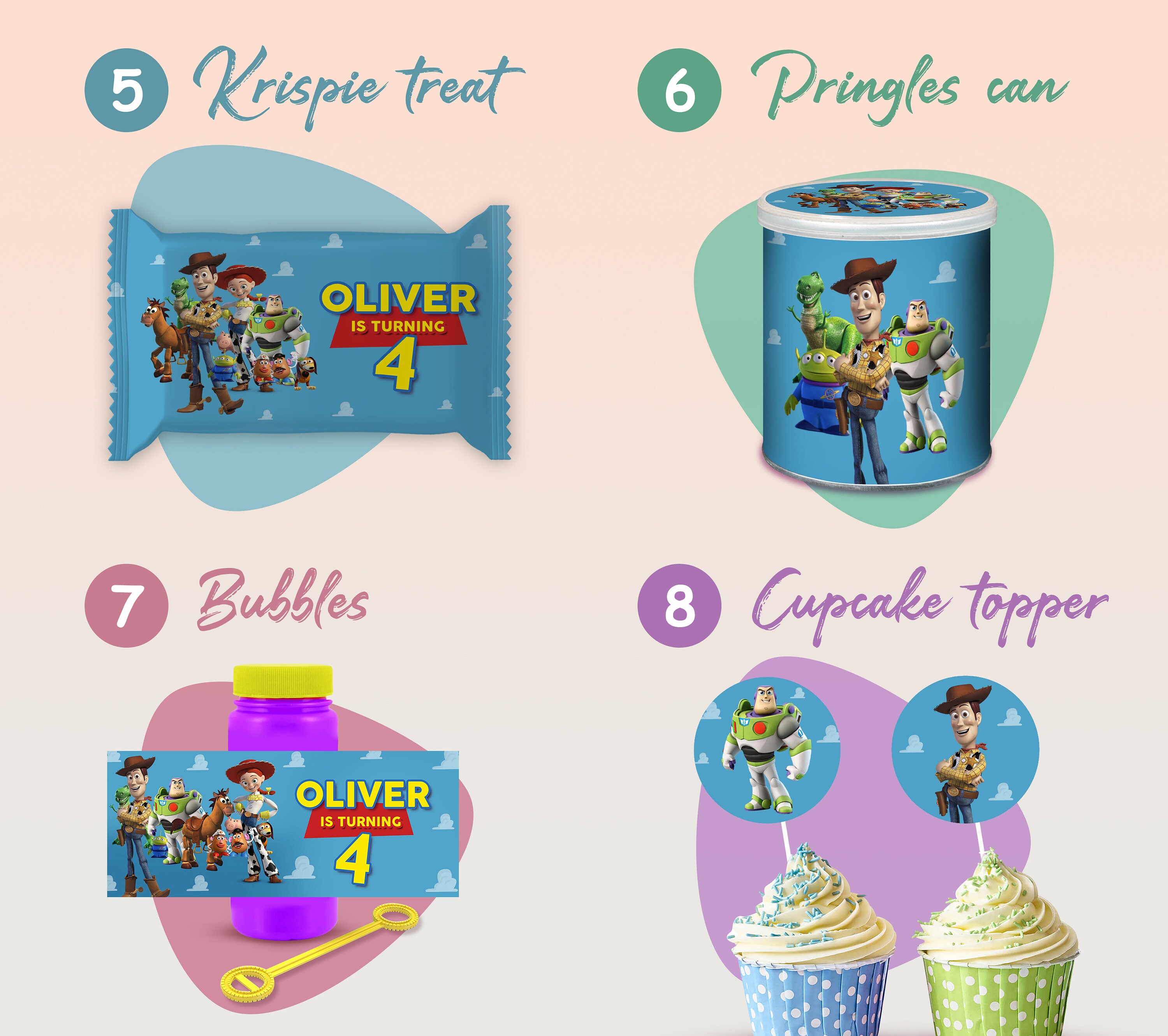 Toy Story Party Kit, Toy Story Birthday Decoration, Printables Toy ...