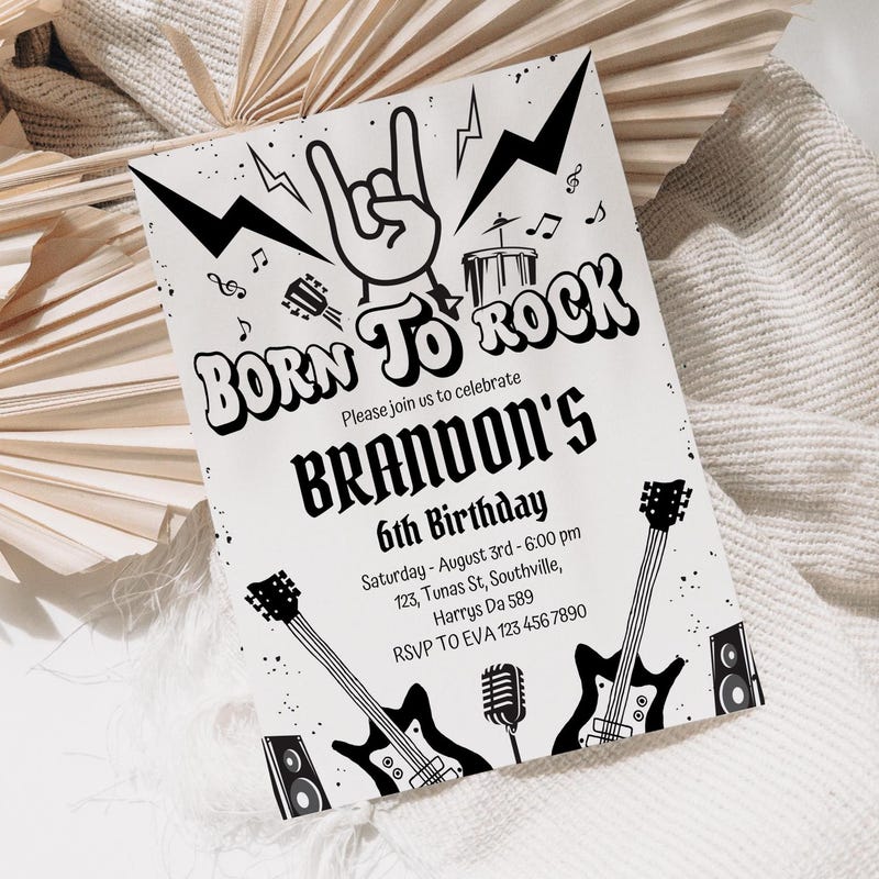 Music Invitations - Etsy