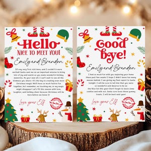 Elf Arrival Letter, First Time Elf Arrival Letter, Elf Letter, Elf ...