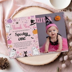 Little Boo Ghost Halloween Birthday Invitation Bundle Pink Girl Pumpkin ...
