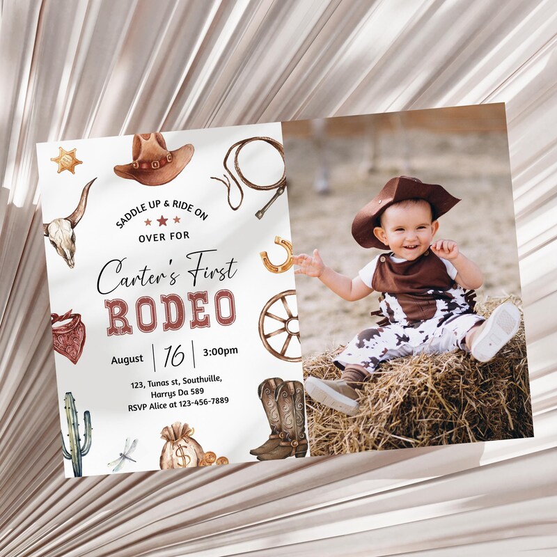 First Rodeo Birthday - Etsy
