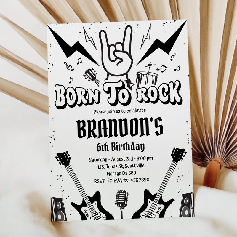 Music Invitations - Etsy