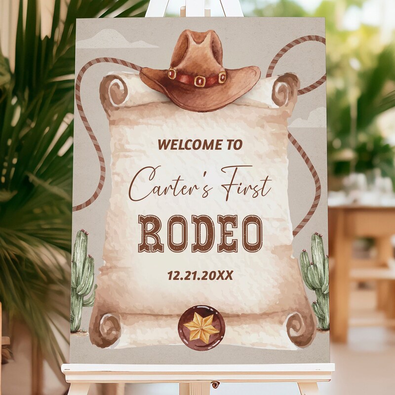 Rodeo Signs - Etsy