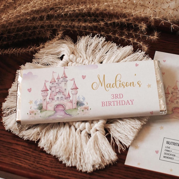 Princess Candy Bar - Etsy