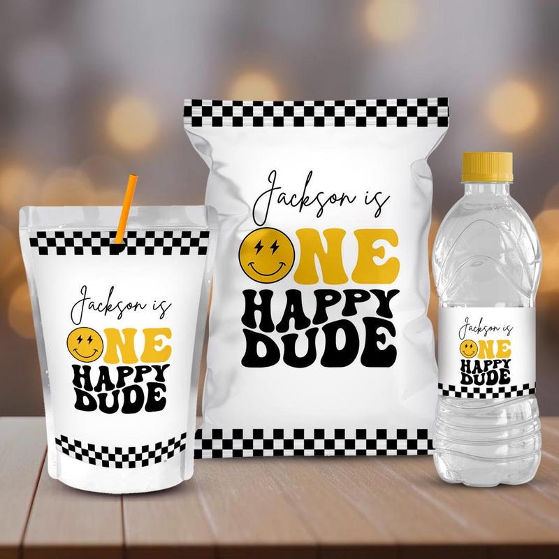 One Cool Dude Paper Bags - Etsy