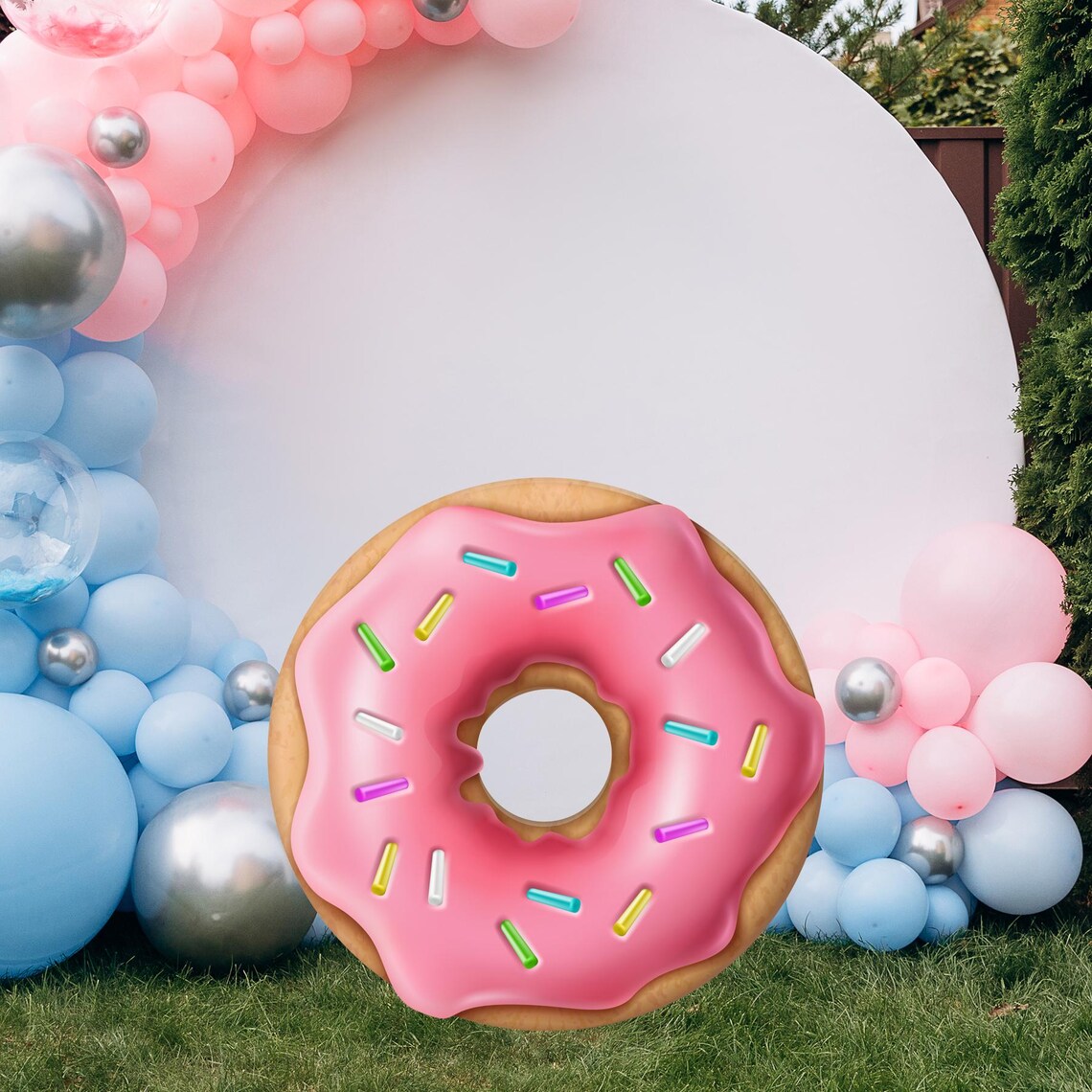 Donuts Cutout, Candyland Cutout Decor, Candyland Decoration Theme ...