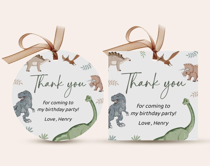 Editable Three Rex Invitation Dinosaur 3rd Birthday Theme Invite Boho ...