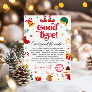 Elf Arrival Letter, First Time Elf Arrival Letter, Elf Letter, Elf ...