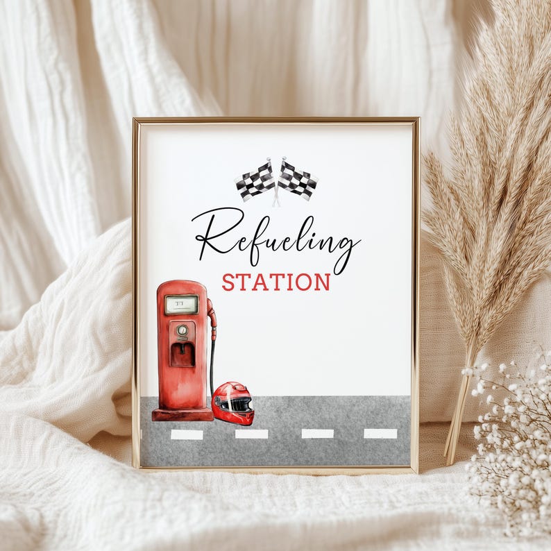 Editable Race Car Party Sign Bundle, TWO FAST Birthday (printable) - Etsy