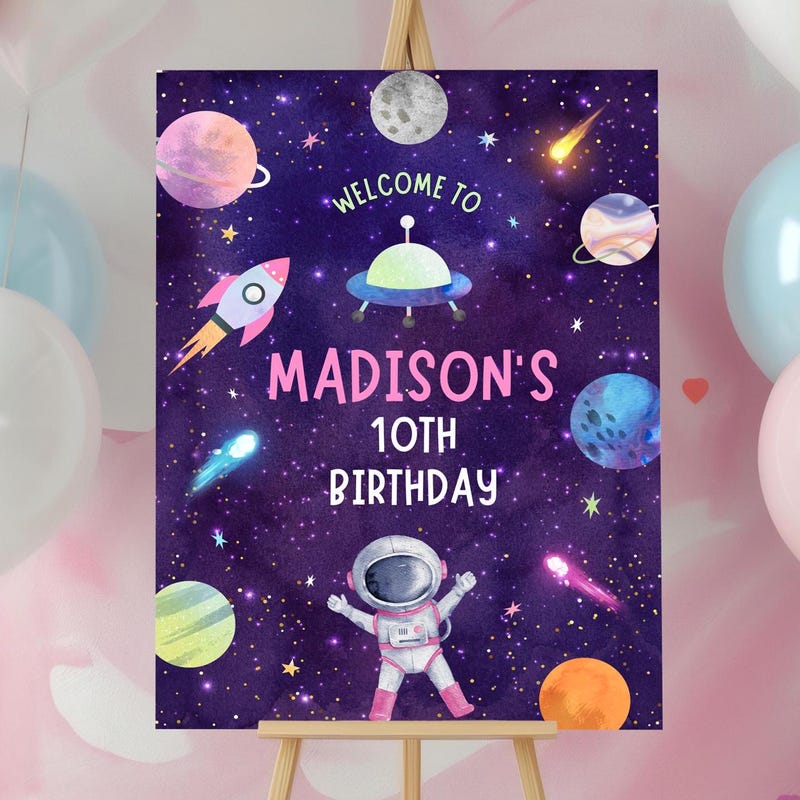 Galaxy Banner - Etsy