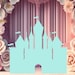 Castle Cutout, Princess Castle Cutout Decor, Princess Party Decoration ...