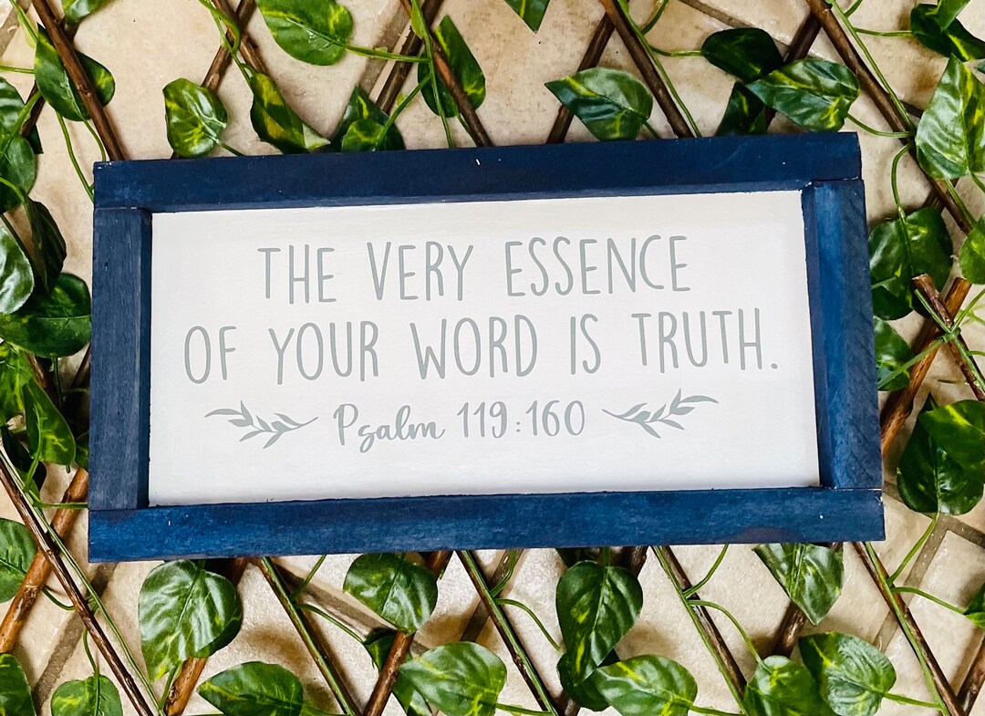 Year Text 2023 the Very Essence of Your Word is Truth. - Etsy