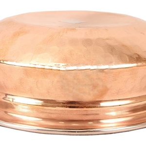 Traditional Indian Hammered Copper & Stainless Steel Serving Dishes - Etsy