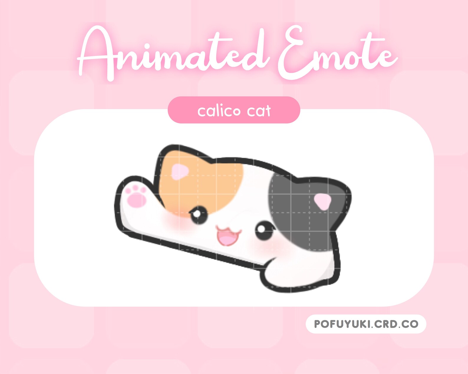 Animated Calico Cat Bongo + Tap Emotes for Twitch, Discord & Youtube ...