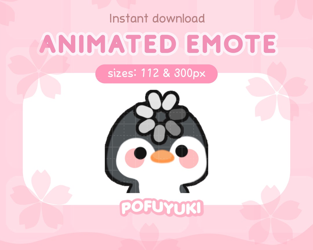 Animated Penguin Loading Emote for Twitch, Discord & Youtube, Cute and ...