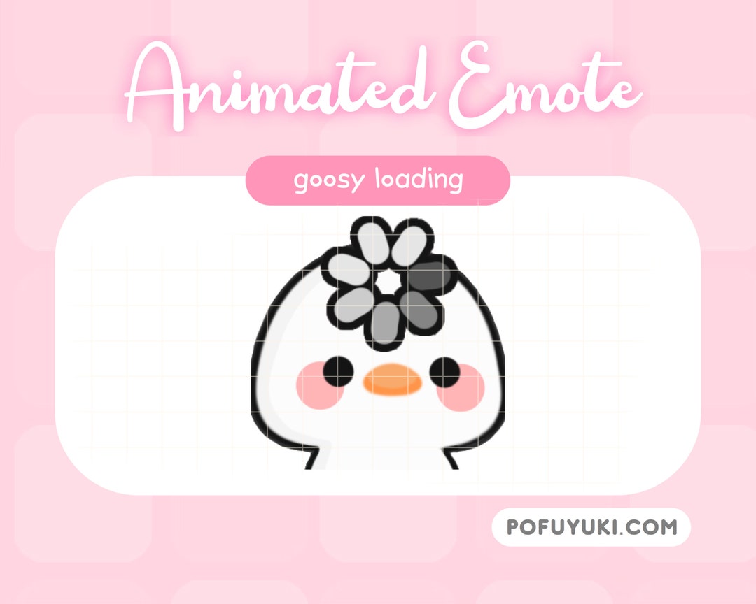 Animated Goose Loading Emote for Twitch Discord Youtube Kick Streamers ...
