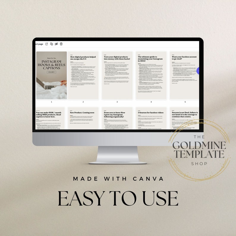 Instagram Reel Hooks and Captions, PLR, MRR, Done for You Hooks for ...