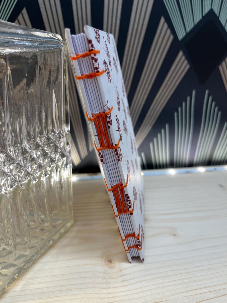 Handcrafted A6 Notebook With Coptic Binding – Unique Handmade Model - Etsy