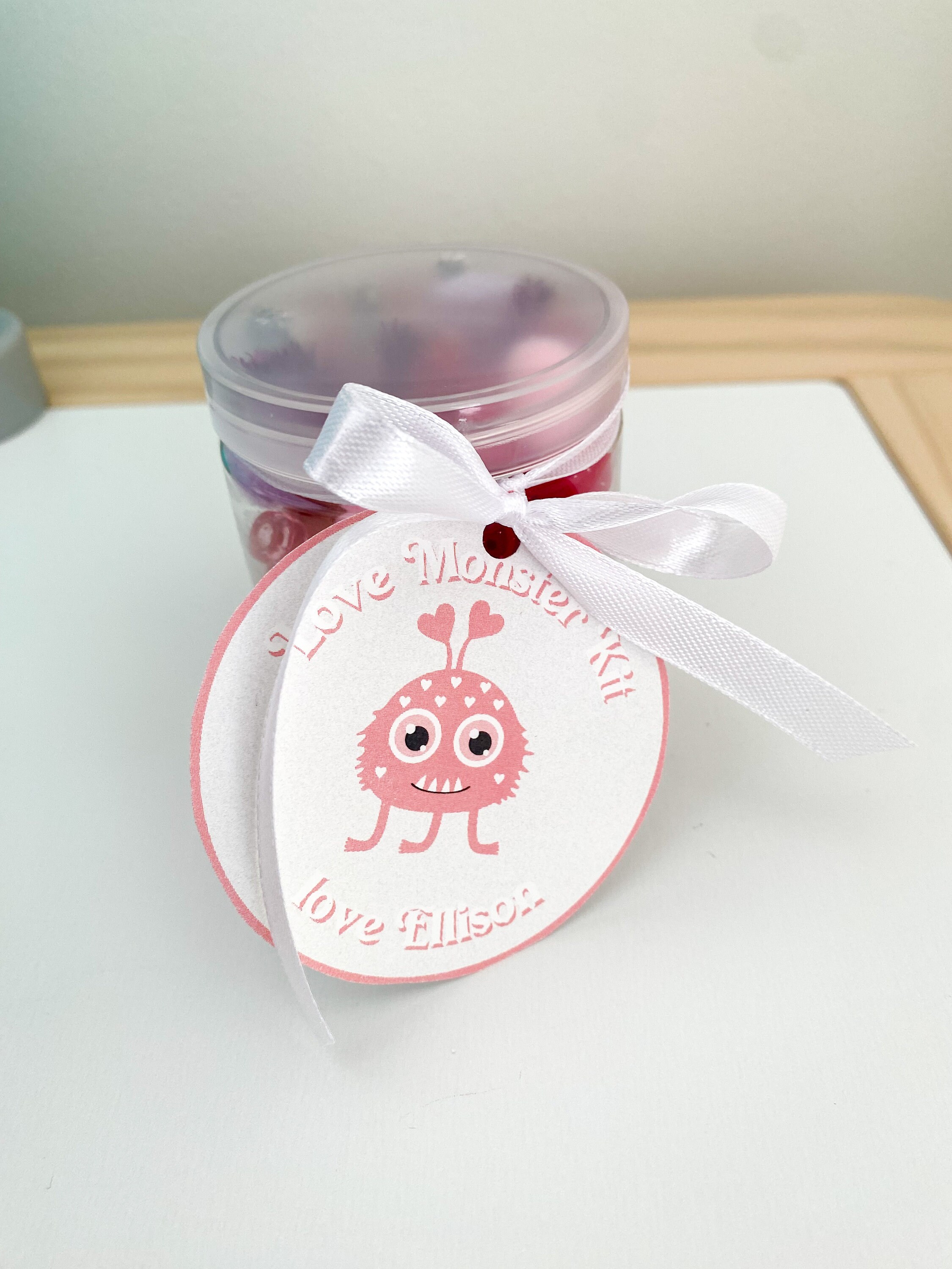 Printable Valentines Day Cards for Kids, Love Monster Kit, Playdough ...