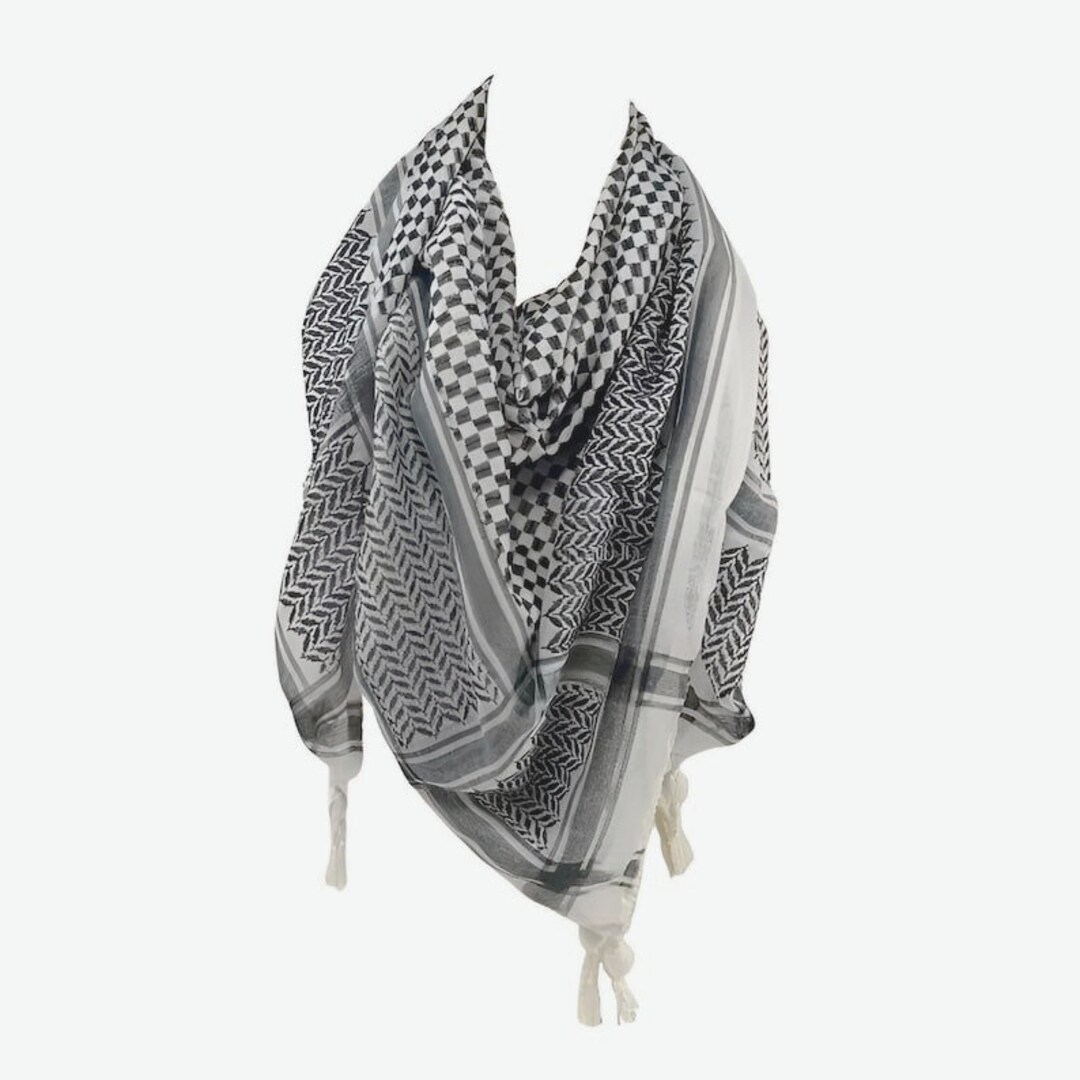 Palestinian Keffiyeh Scarf Solidarity With Palestine - Etsy