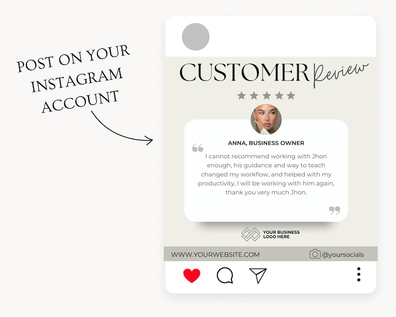 Customer Review Flyer, DIY Flyer Template Design, Customer Feedback ...