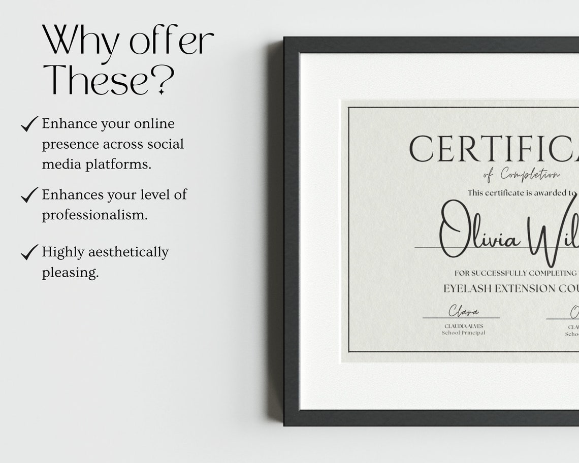 Editable Training Certificate Template, Certificate of Completion ...